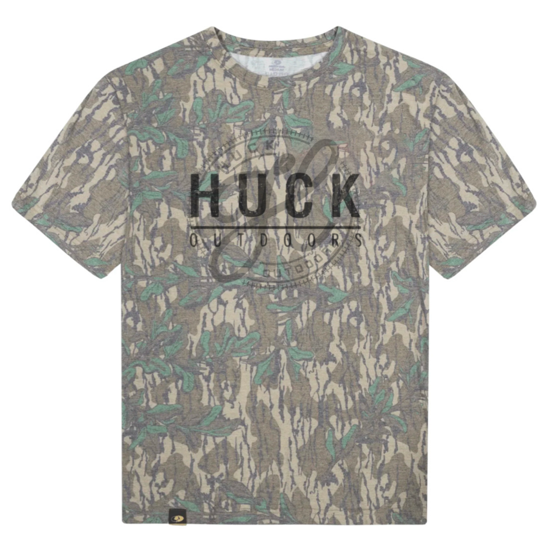 Huck Ghost Logo Greenleaf Tee – Huck Outdoors