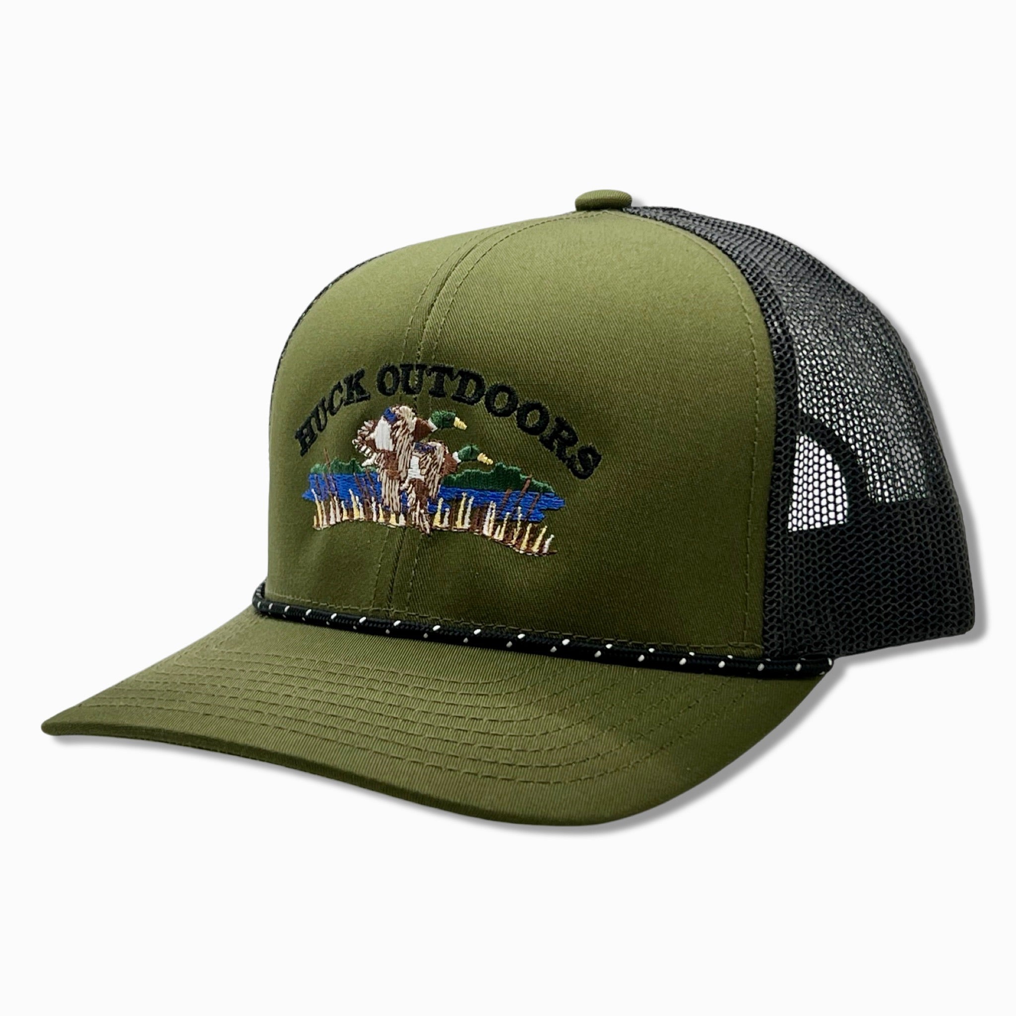 Mallard Scene - Rope - Snapback – Huck Outdoors