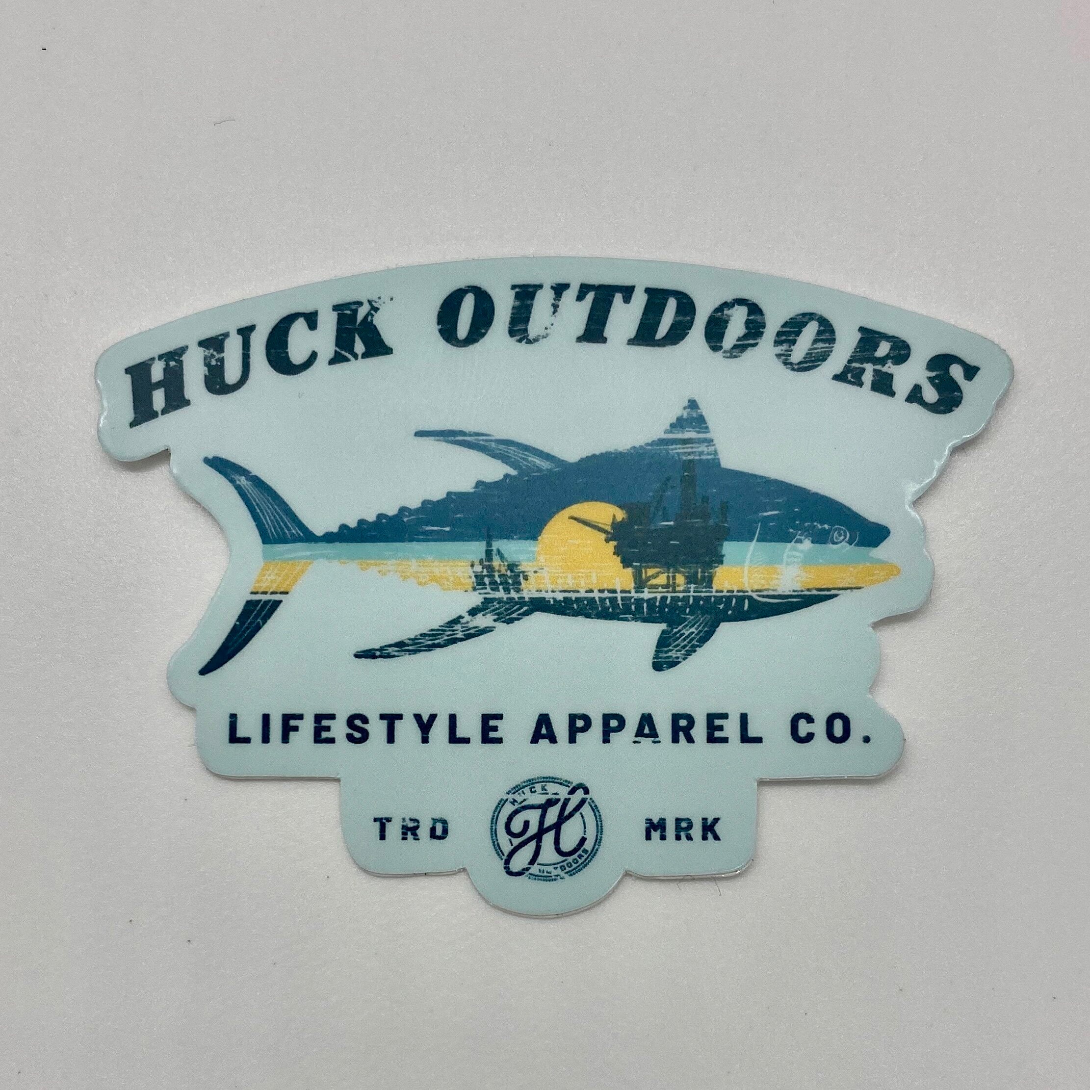 Yellowfin Tuna Sticker – Huck Outdoors