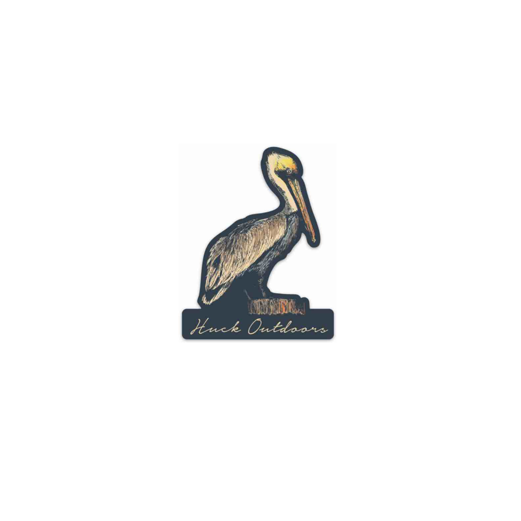 Pelican Sticker – Huck Outdoors