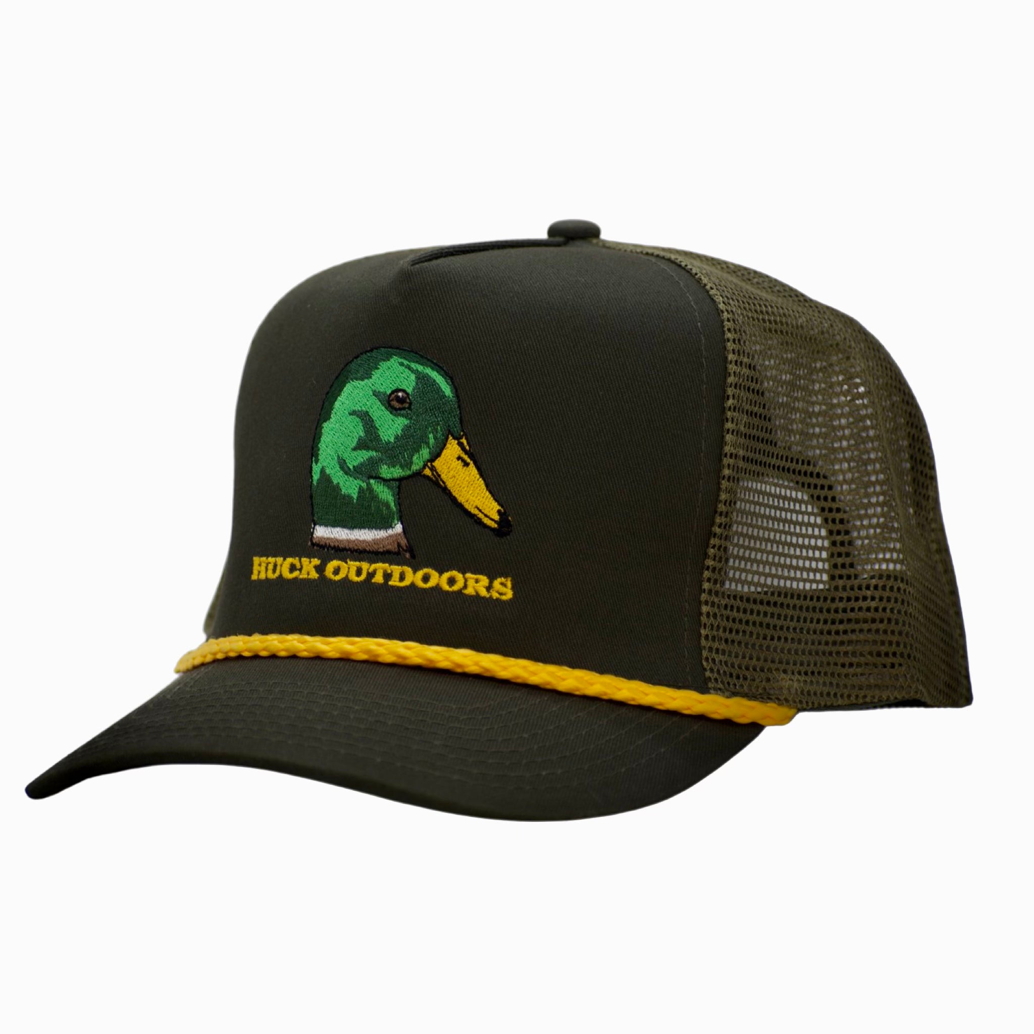 Greenhead - Loden/Gold Rope Hat – Huck Outdoors